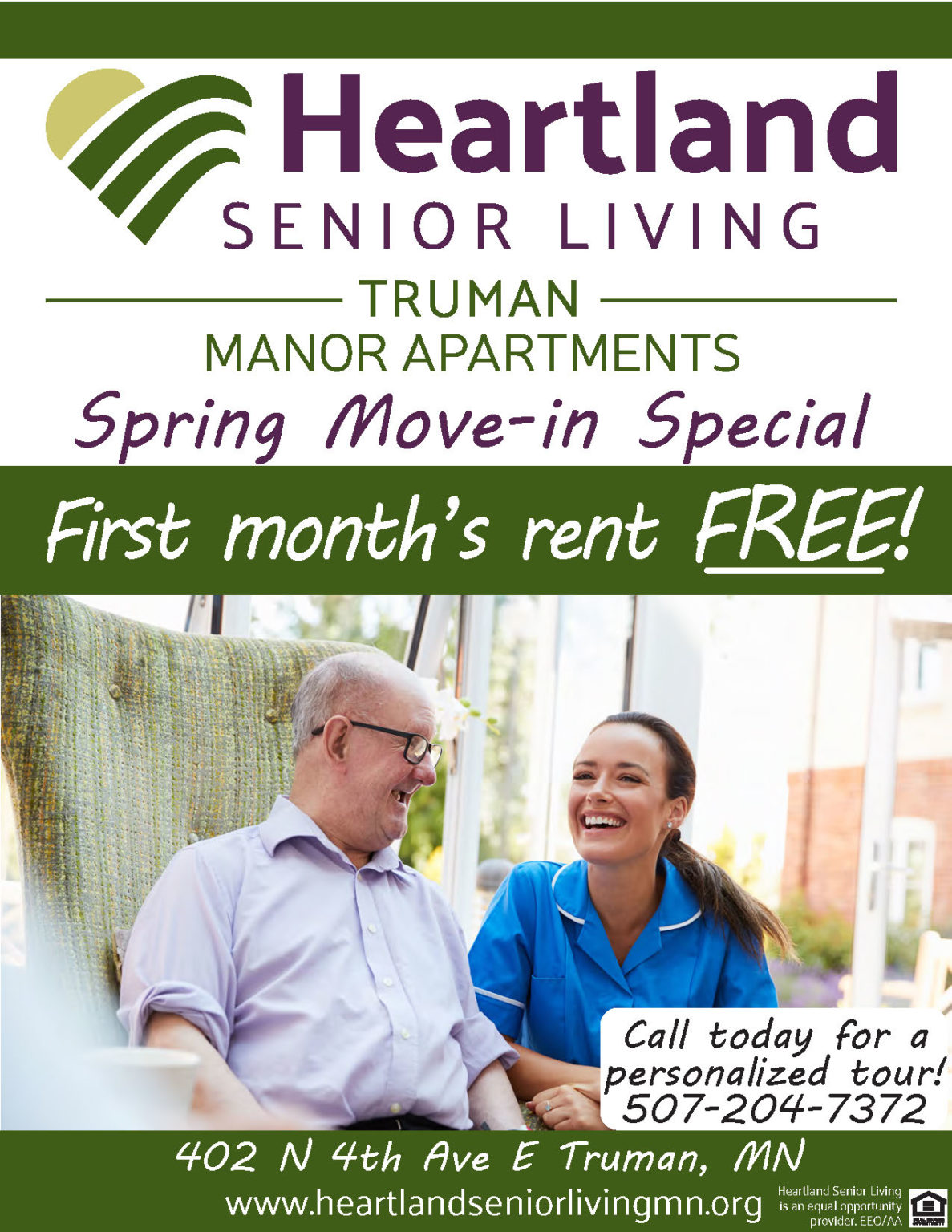 Truman Manor Apartments - Spring Move- In promotion | Heartland Senior ...